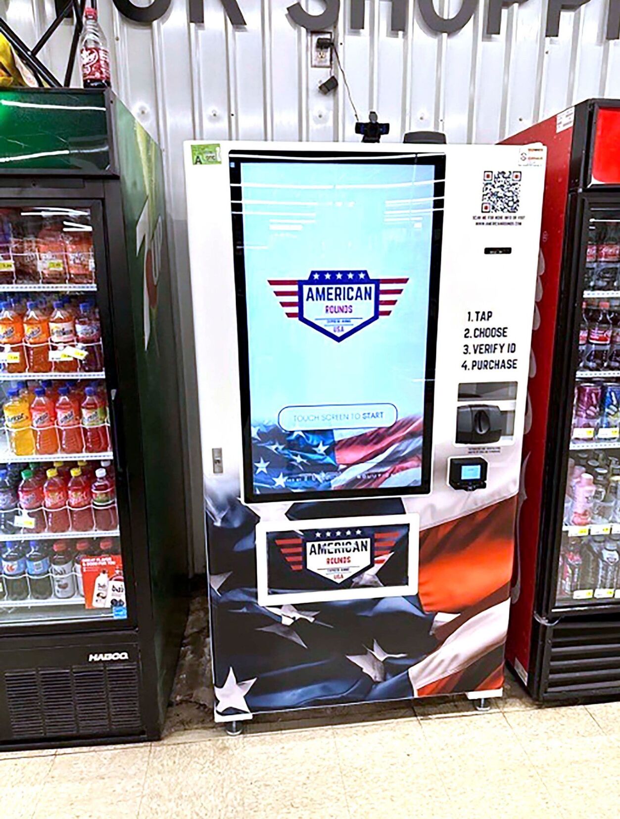 Company debuts vending machines selling ammunition in 3 Southern states ...