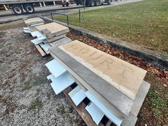 Brick memorial to be removed from old Crittenden County Courthouse lot ...