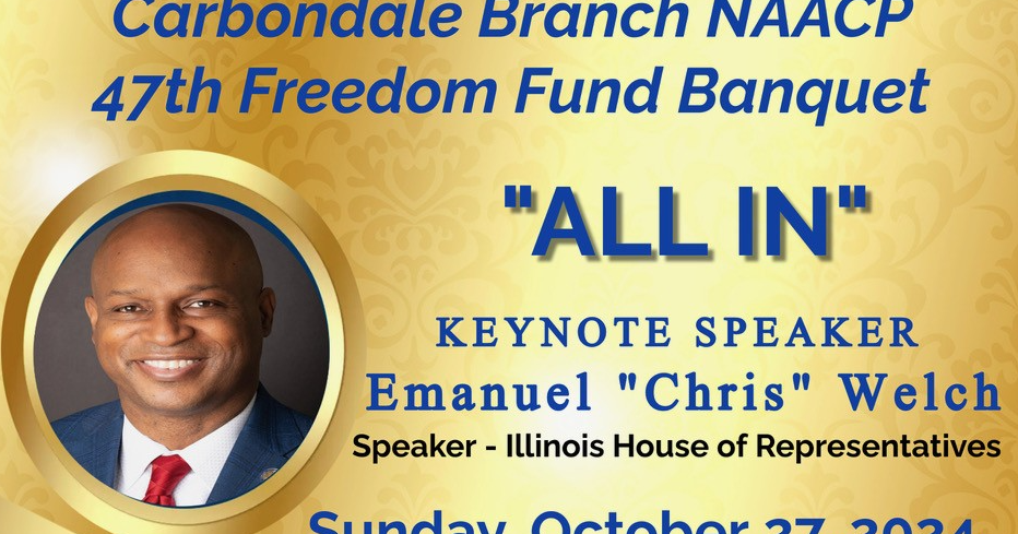 Carbondale Branch of the NAACP to hold 47th Annual Freedom Fund Banquet ...