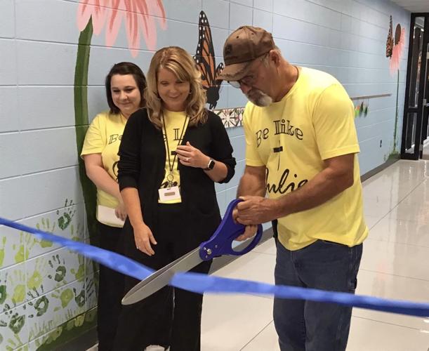 Hallway in Central Elementary School dedicated to special needs ...