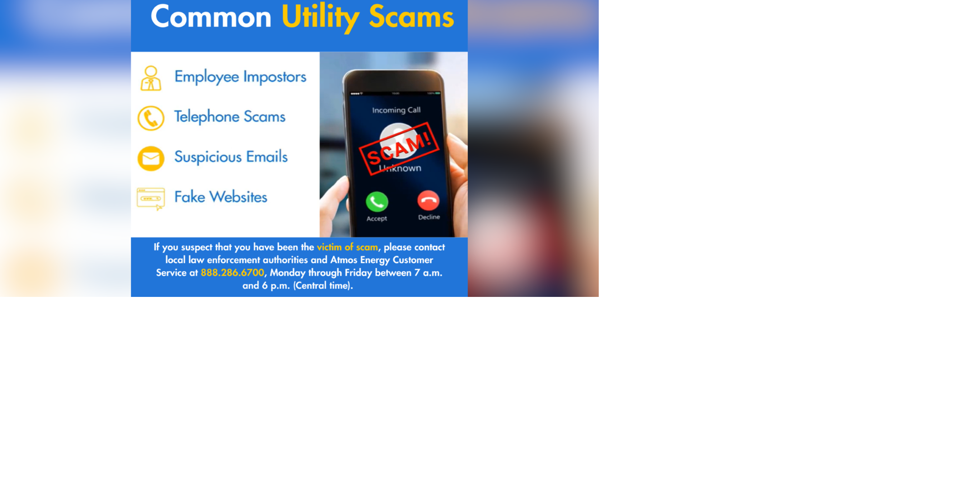 Atmos Energy warns about fake websites, other scams targeting utility ...