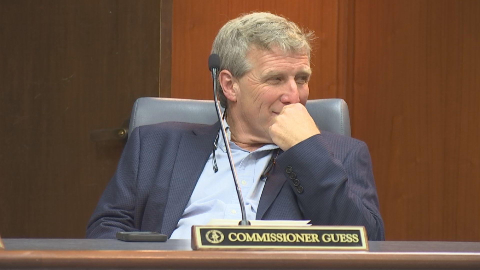 Commissioner David Guess faces removal from office over text with ...
