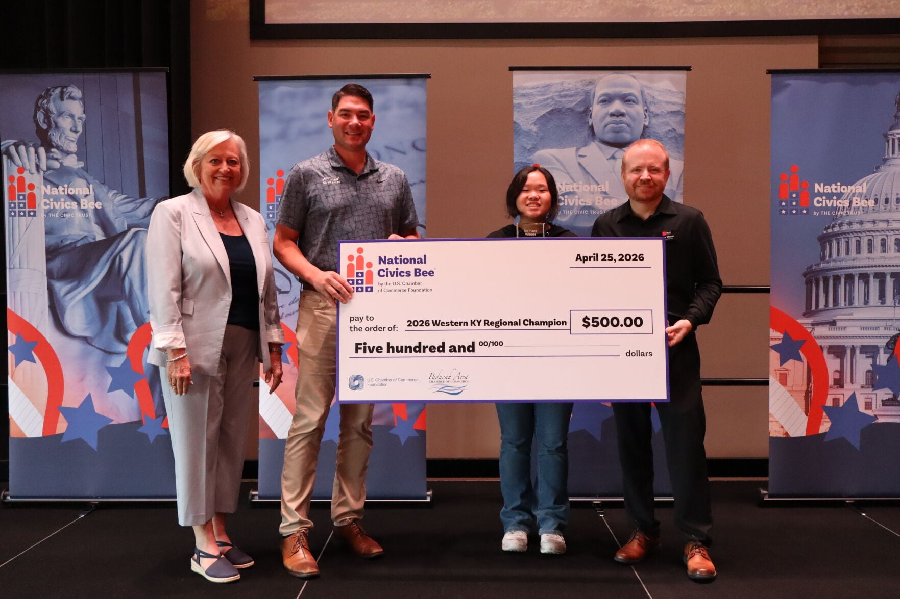 Middle schoolers win big in Western Kentucky Regional Civic Bee ...