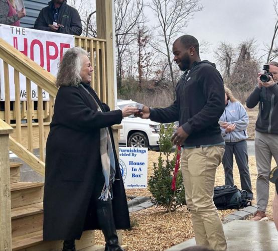 Seven more homes dedicate in Mayfield for Dec. 2021 tornado survivors ...