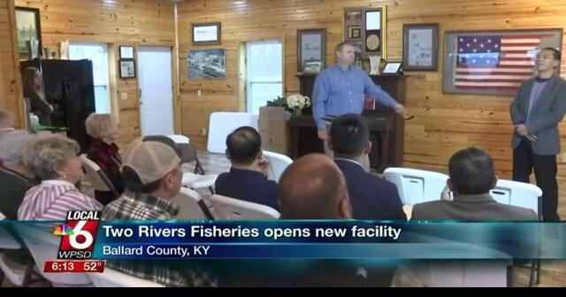 Two Rivers Fisheries holds ribbon cutting at new facility | News | WPSD ...