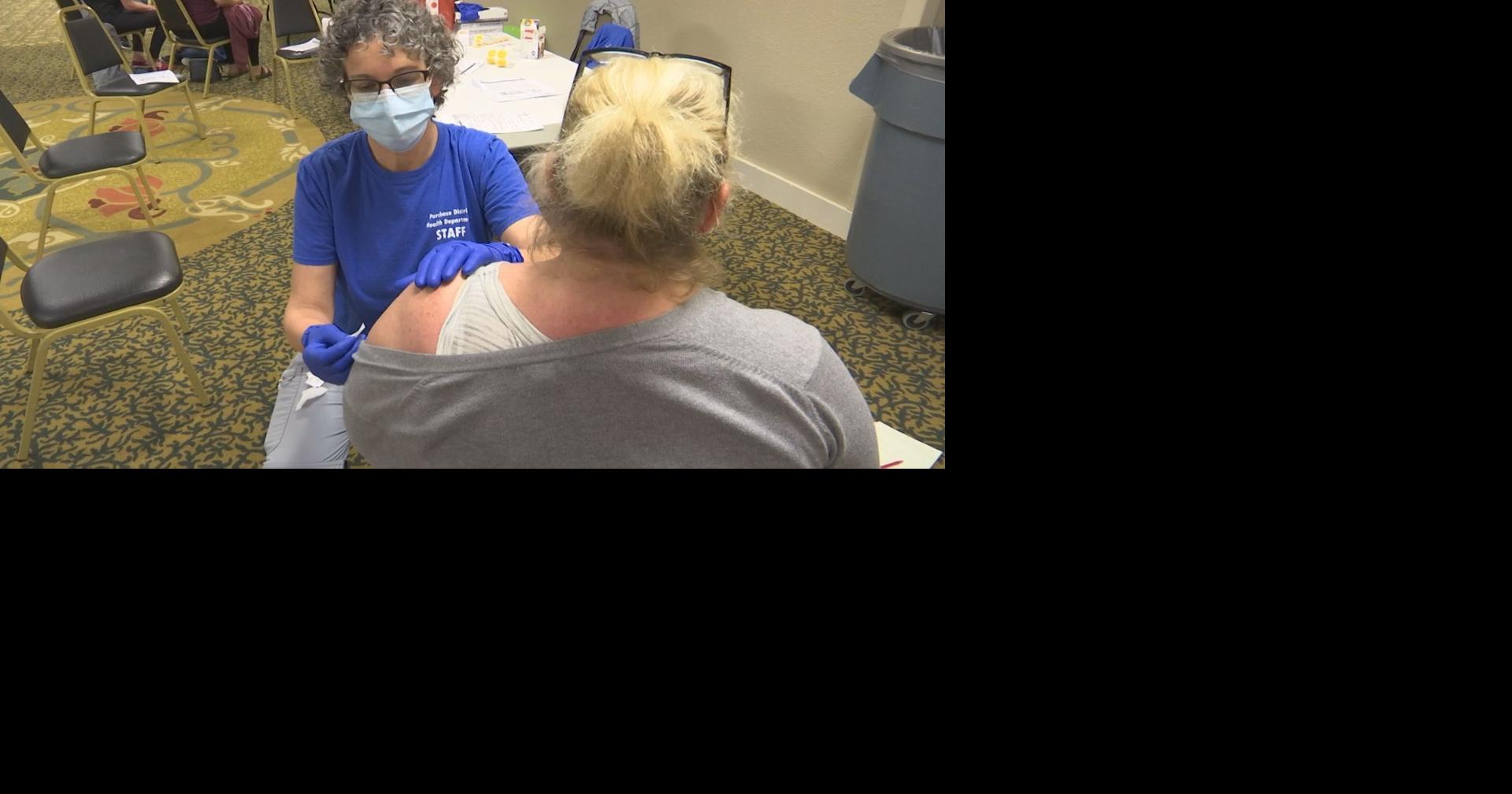 Purchase District walk-in COVID-19 vaccine clinic participants get ...