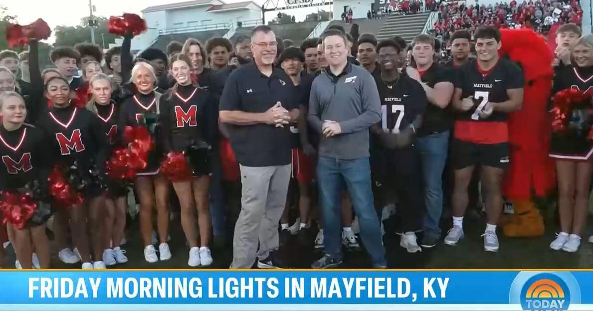 WATCH NOW: Mayfield High School on TODAY Show's Friday Morning Lights ...