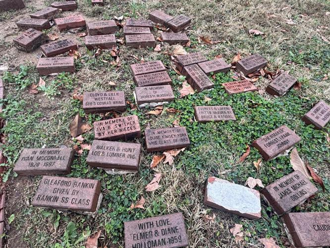 Brick memorial to be removed from old Crittenden County Courthouse lot ...