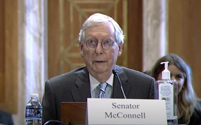 McConnell introduces Lyon County Judge Executive Wade White during TVA ...