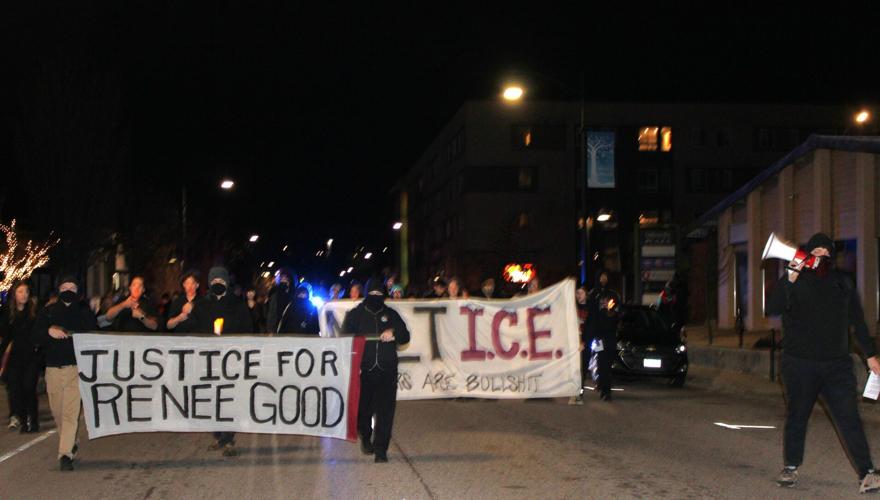 In remembrance and rage: Local organizers hold vigil for Renee Good ...