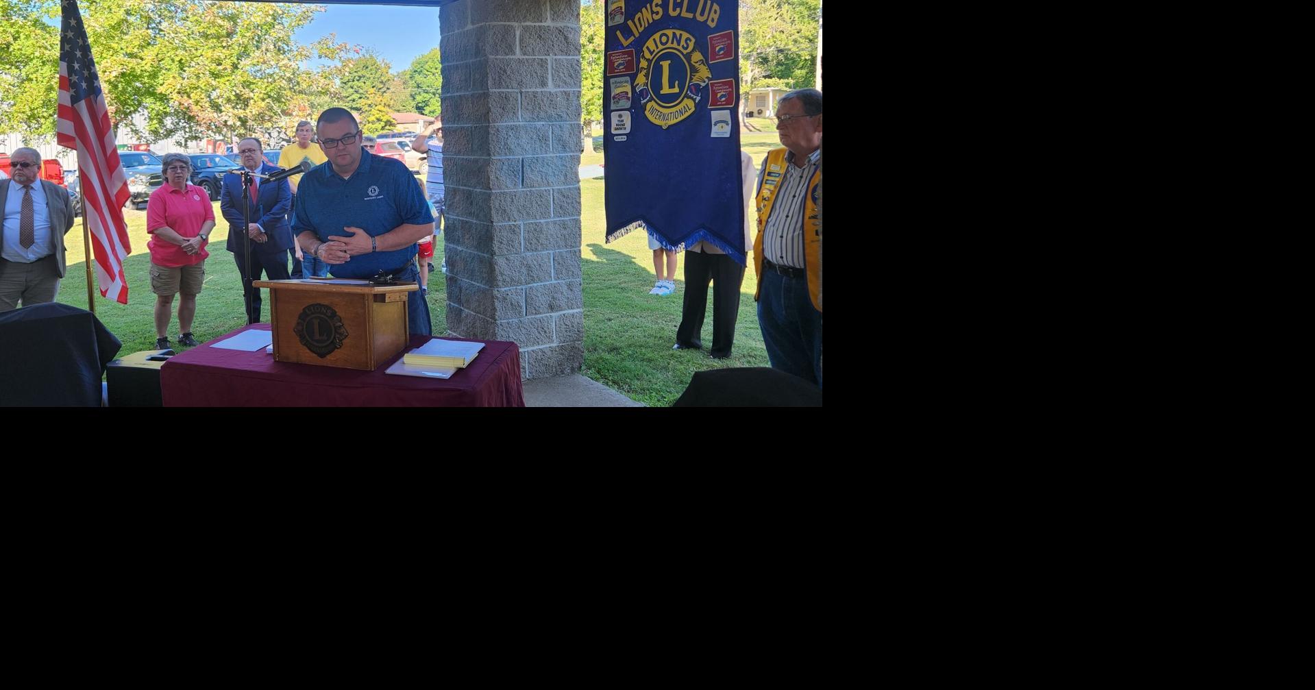 Picking up the pieces: Mayfield Lions Club dedicates memorial benches ...