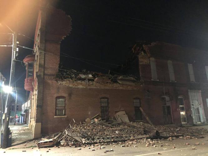 Historic building demolished after early morning collapse in Princeton ...