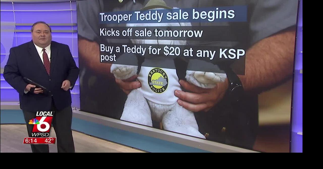 Trooper Teddy sale begins tomorrow | Ott | WPSD Local 6