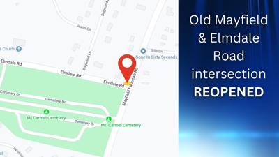 Old Mayfield Road intersection reopened after semi accident | News ...
