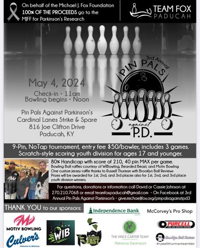 Pin Pals Against Parkinson's Disease bowling tournament to be held ...