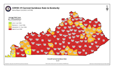 Kentucky reports highest daily COVID-19 numbers in months | News | WPSD ...