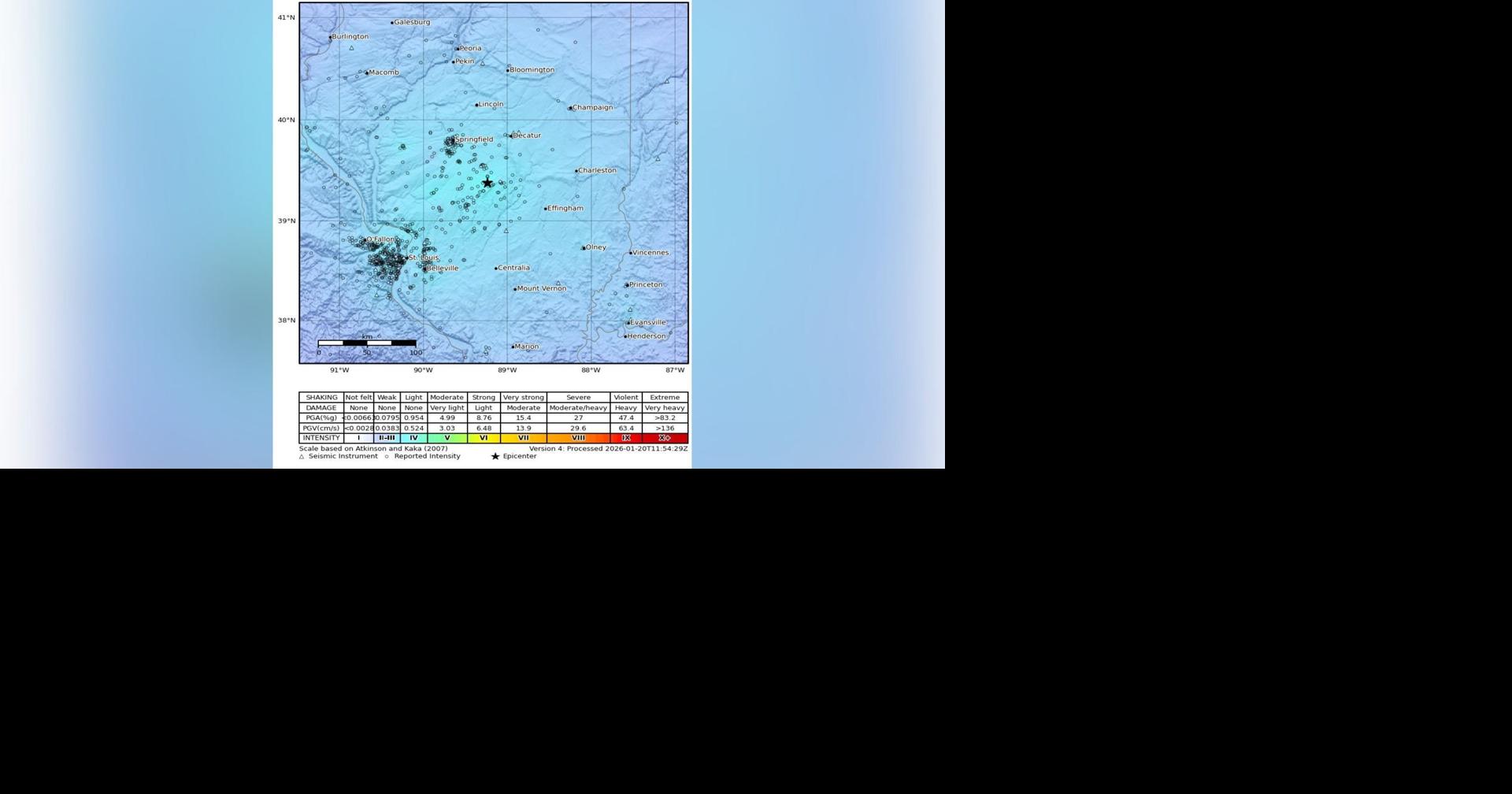 3.8 magnitude earthquake confirmed in Illinois | News | WPSD Local 6