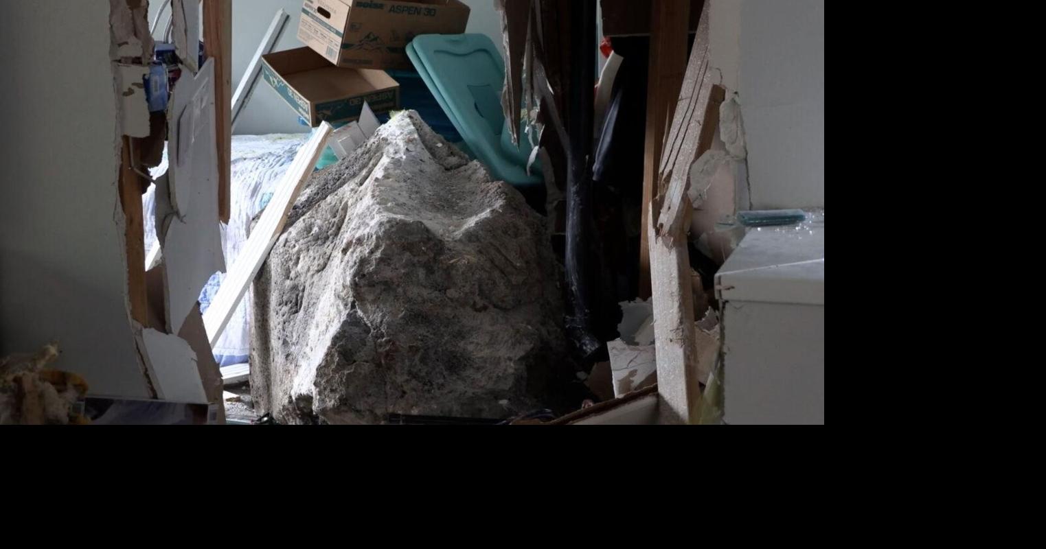 Oahu homeowner recalls near miss with boulder that crashed into her ...