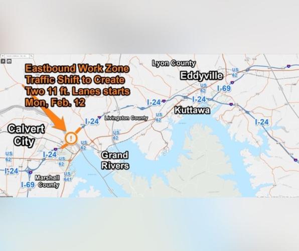 KYTC: I-24 eastbound traffic shift at Tennessee River Bridge starts Monday | | WPSD Local 6