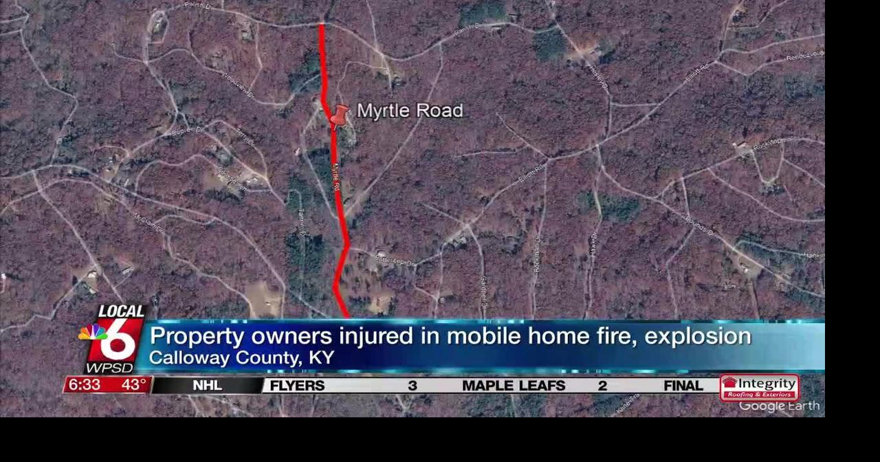 Calloway County residents injured in mobile home fire, explosion | Ott ...