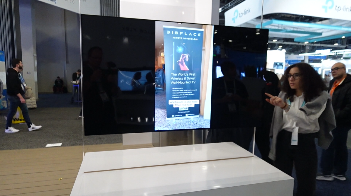 Displace Televisions: The TV that doesn't need to be plugged in | News ...