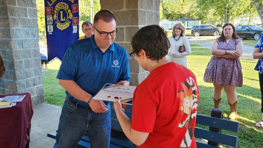 Picking up the pieces: Mayfield Lions Club dedicates memorial benches ...