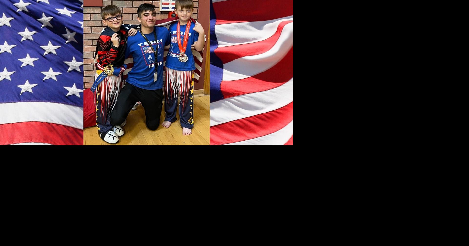 Local second, third grader, coach win big at international kickboxing ...