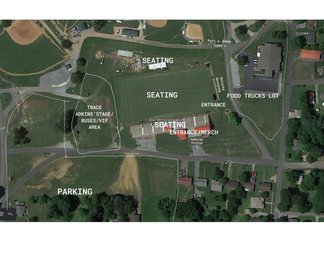 Trace Adkins encourages Mayfield community to let loose at free concert ...