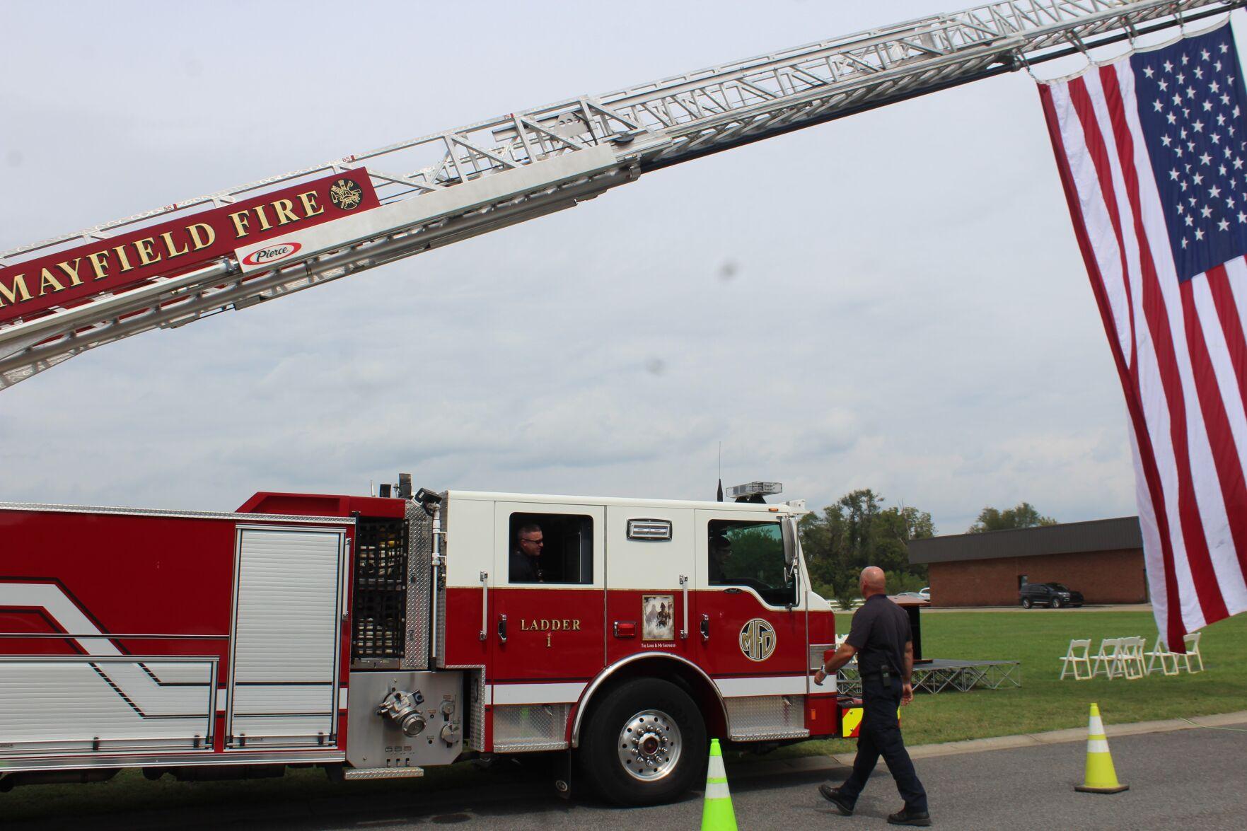 Mayfield Fire Station 1 breaks ground while echoing spirit of community ...