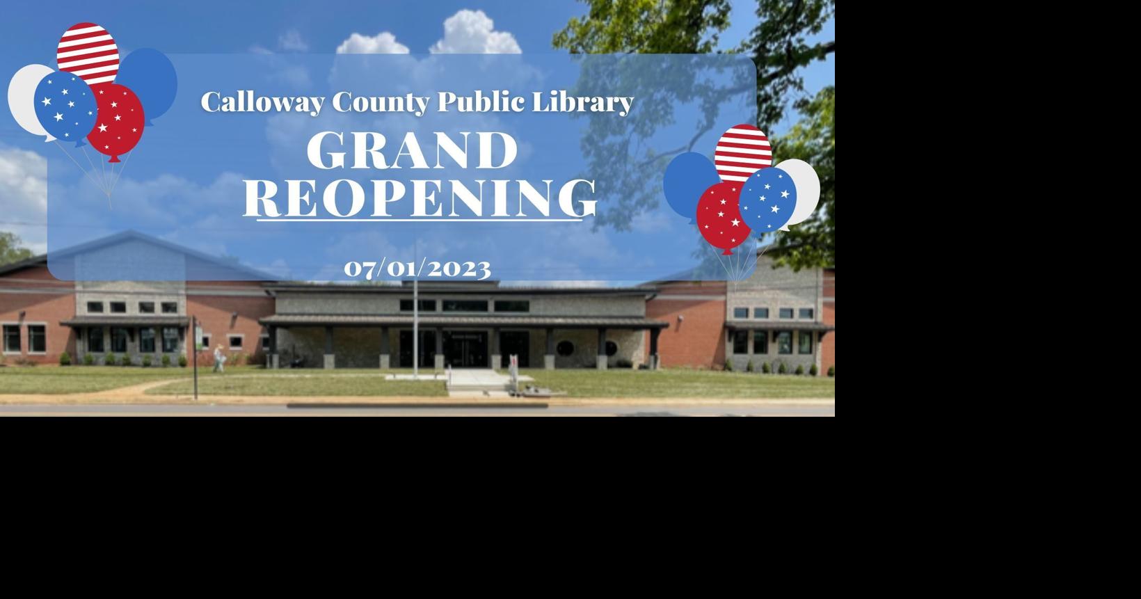 Calloway County Public Library celebrates grand re-opening | News ...