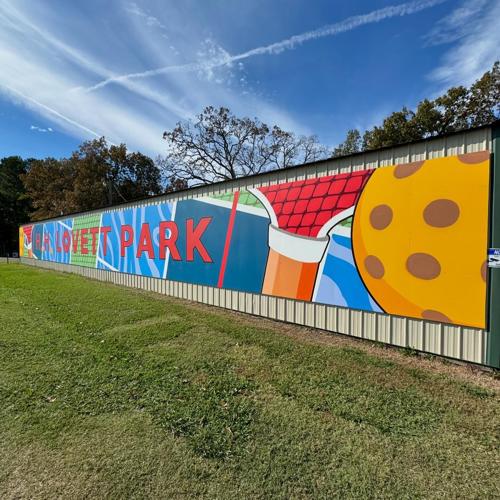 Local artist completes pickleball-themed park mural | News | WPSD Local 6