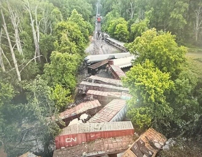 Hickman County EMA and CN Railroad continue cleanup following train ...
