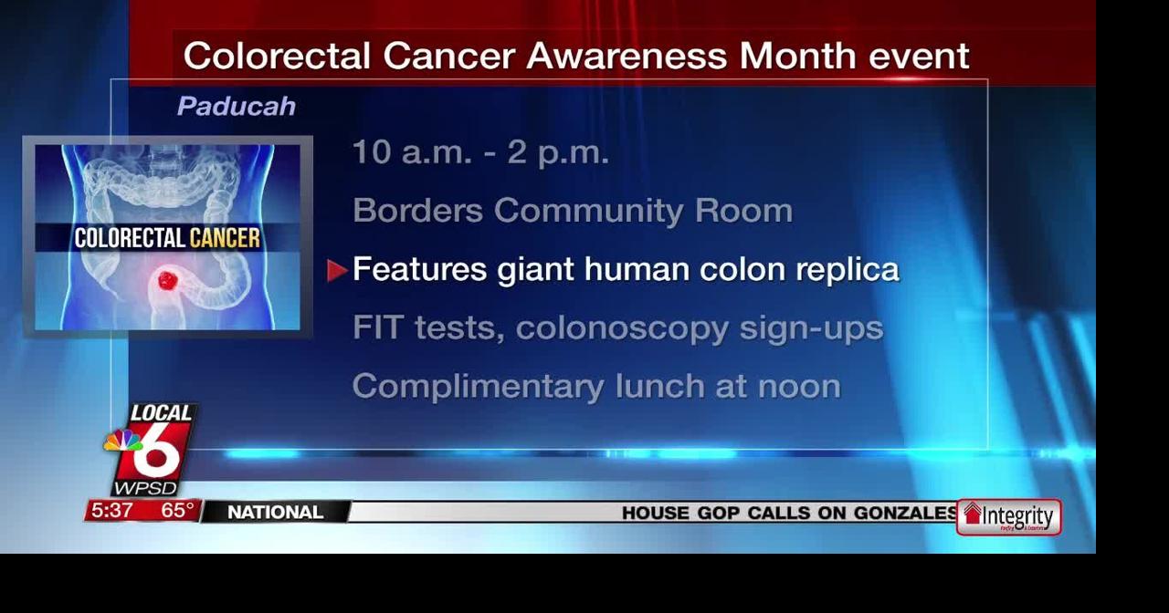 Colorectal Cancer Awareness Month event at Mercy Health today | Ott ...
