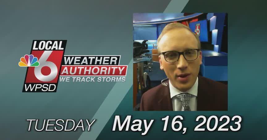 Tuesday Night Forecast: May 16th, 2023 | Ott | WPSD Local 6