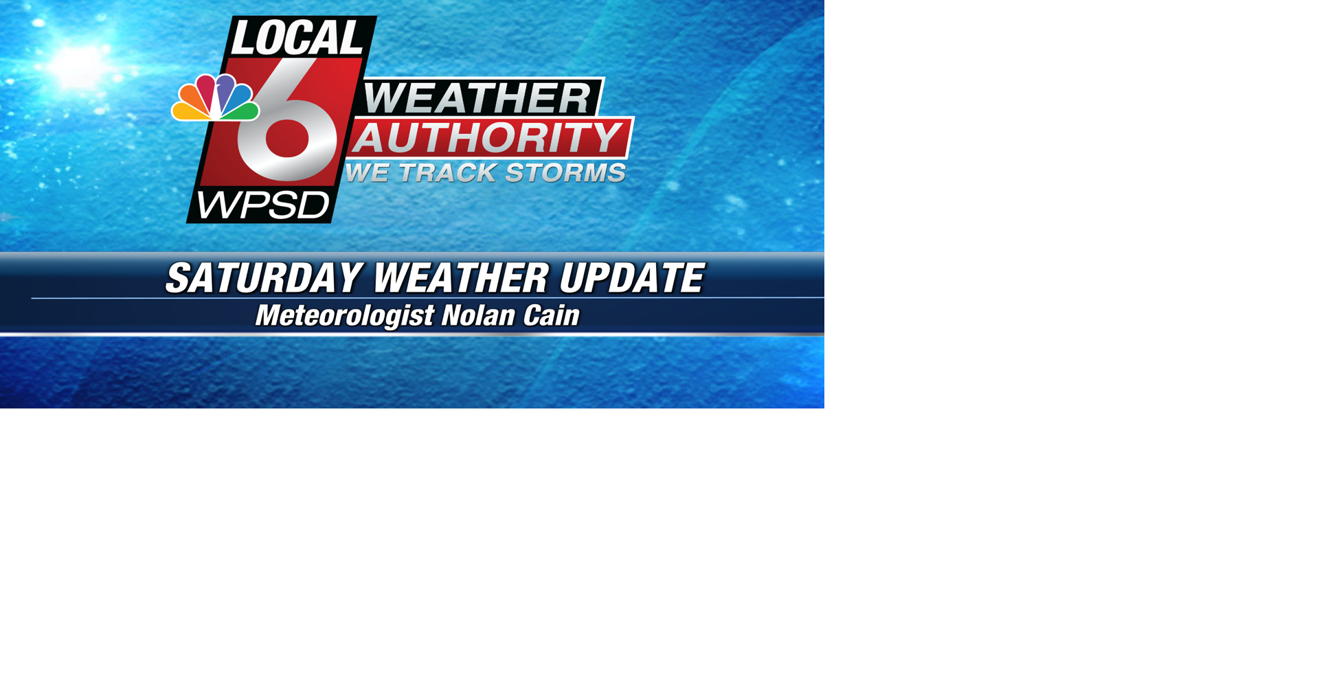 AM Weather: Saturday, January 20th | Your Forecast | WPSD Local 6