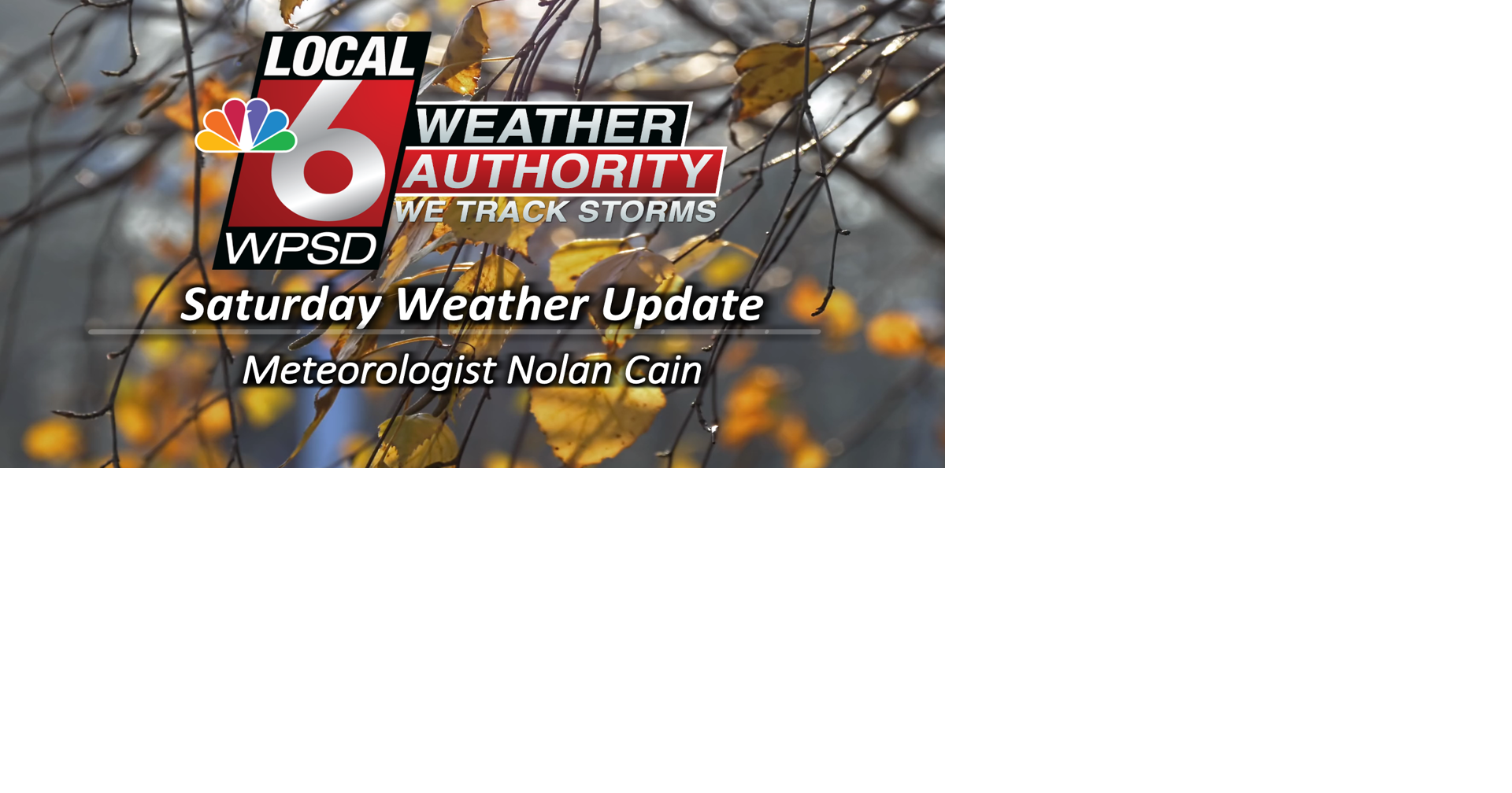 AM Weather: Saturday, November 11th | Your Forecast | WPSD Local 6
