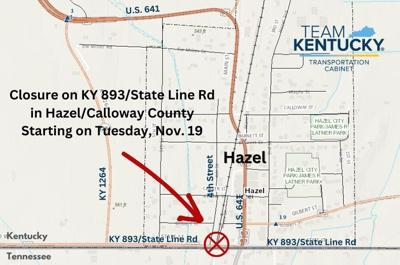 KY 893/West State Line Road temporarily closed for railroad track ...