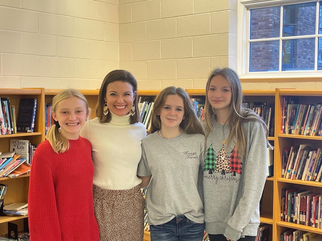 'News Quiz' host Kelsey Starks visits Murray Middle School | News ...