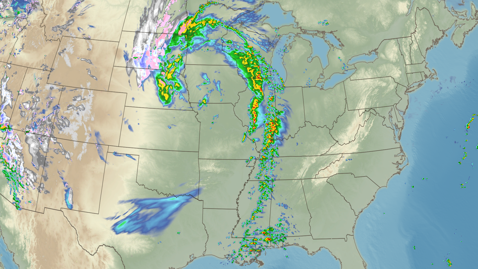 A strengthening storm threatens intense, long-lasting tornadoes ...