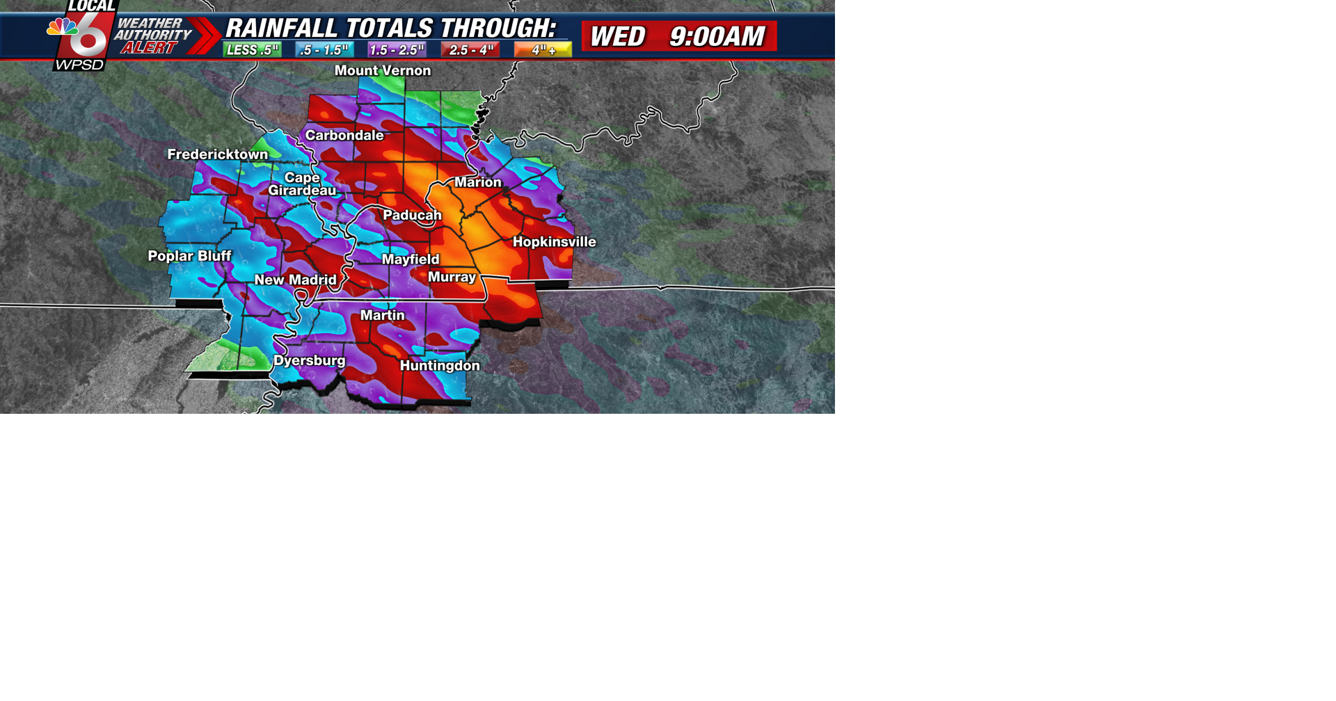 Weather Authority Alert Tuesday into Wednesday Morning for potential ...