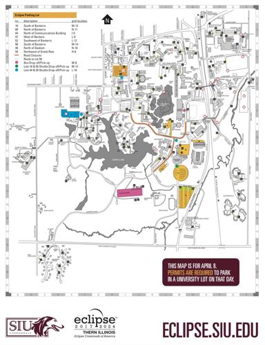 SIU leaders address parking questions ahead of solar eclipse event ...