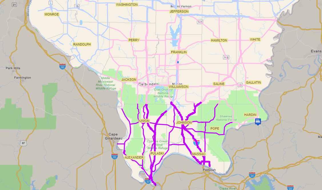 Road conditions in the Local 6 region | News | WPSD Local 6