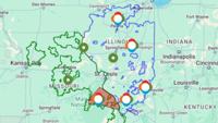 More than 26,100 households without power in southern Illinois | News ...