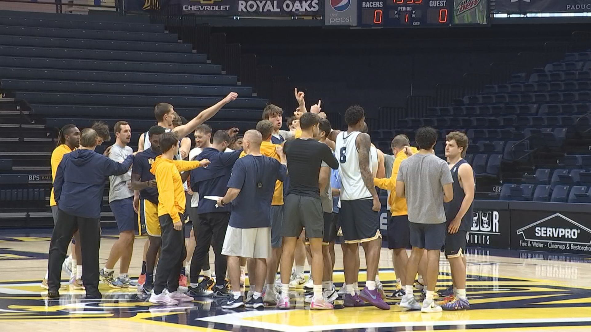 Murray State basketball flipping switch in practice ahead of first ...