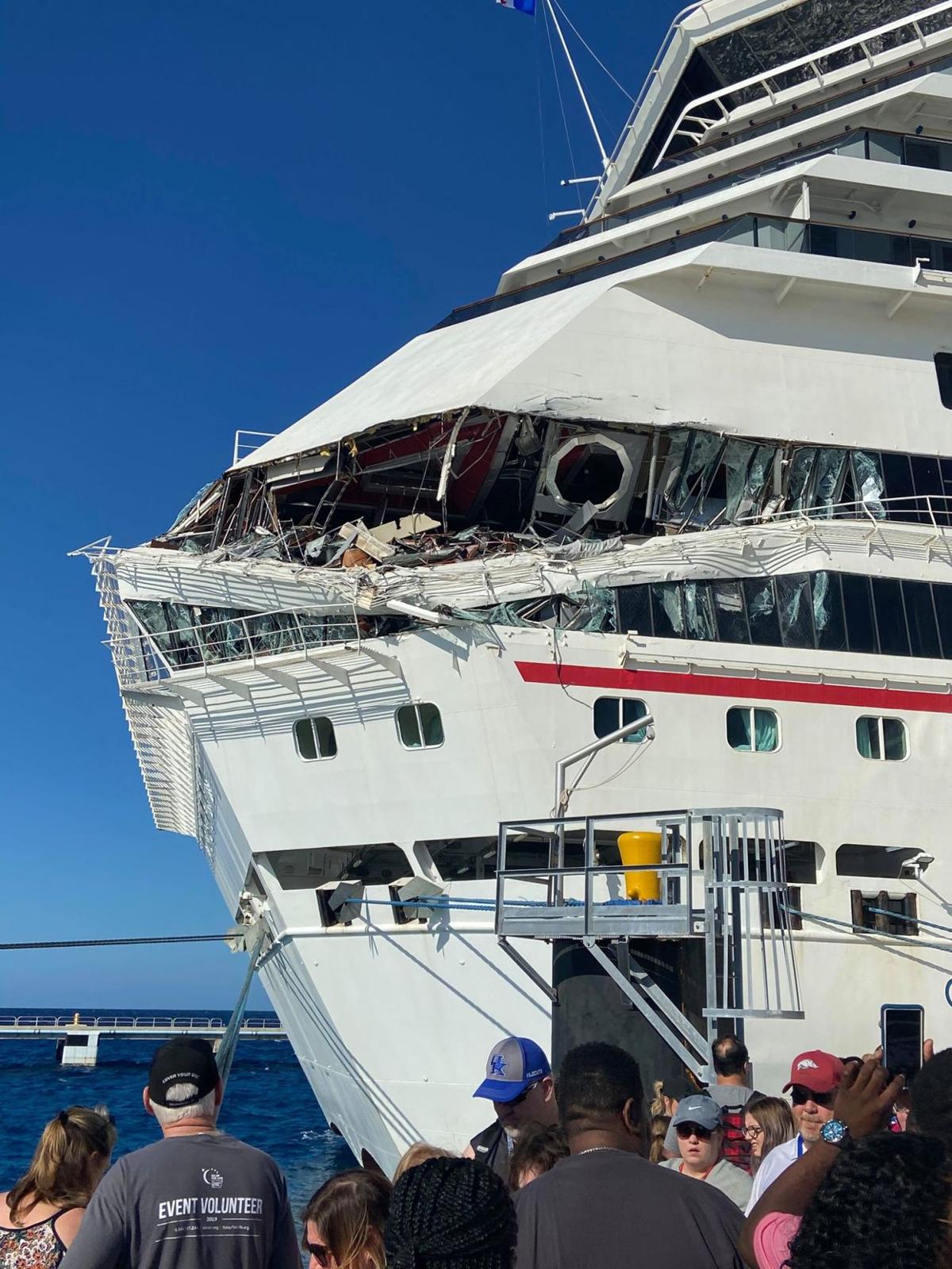 Local couple on board when Carnival cruise ships collide | News | WPSD ...