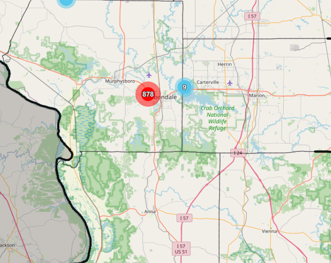 Egyptian Electric Cooperative Association reports roughly 800 outages ...