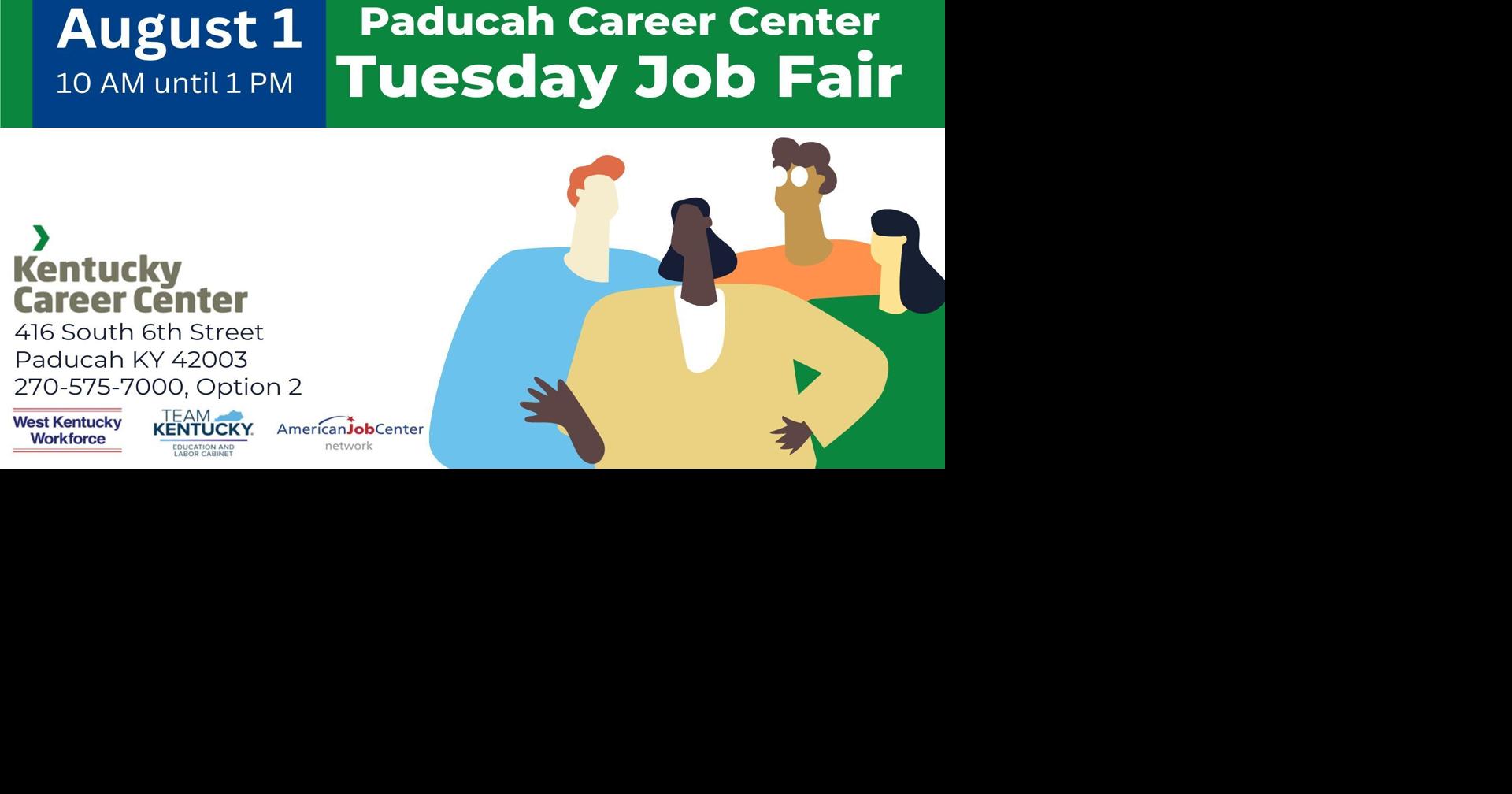 Kentucky Career Center hosts job fair on August 1 | News | WPSD Local 6