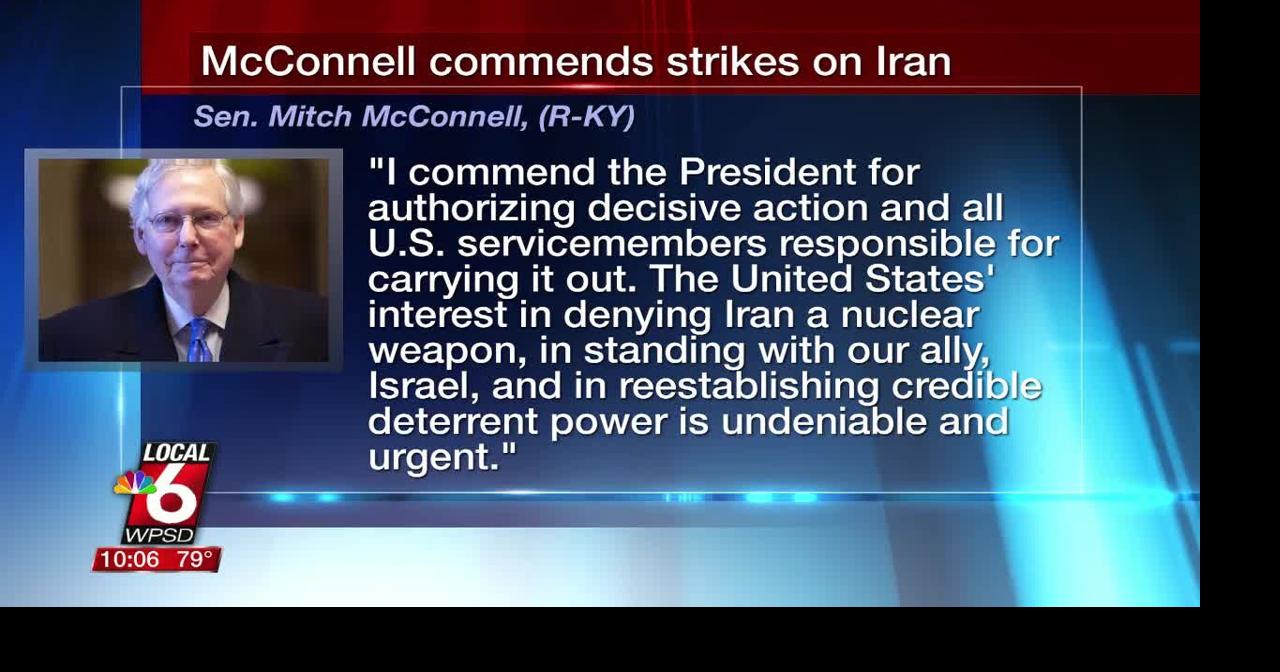 Local leaders react to U.S. strikes on Iran | Ott | WPSD Local 6