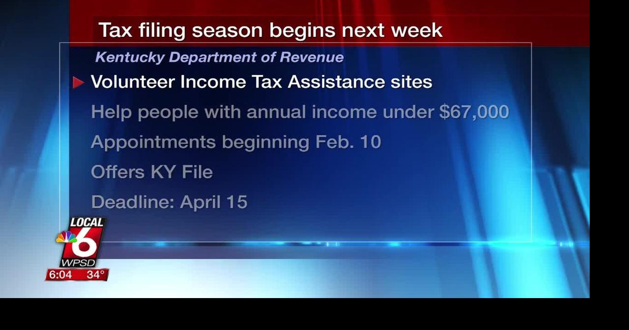 Tax filing season begins next week | Ott | WPSD Local 6