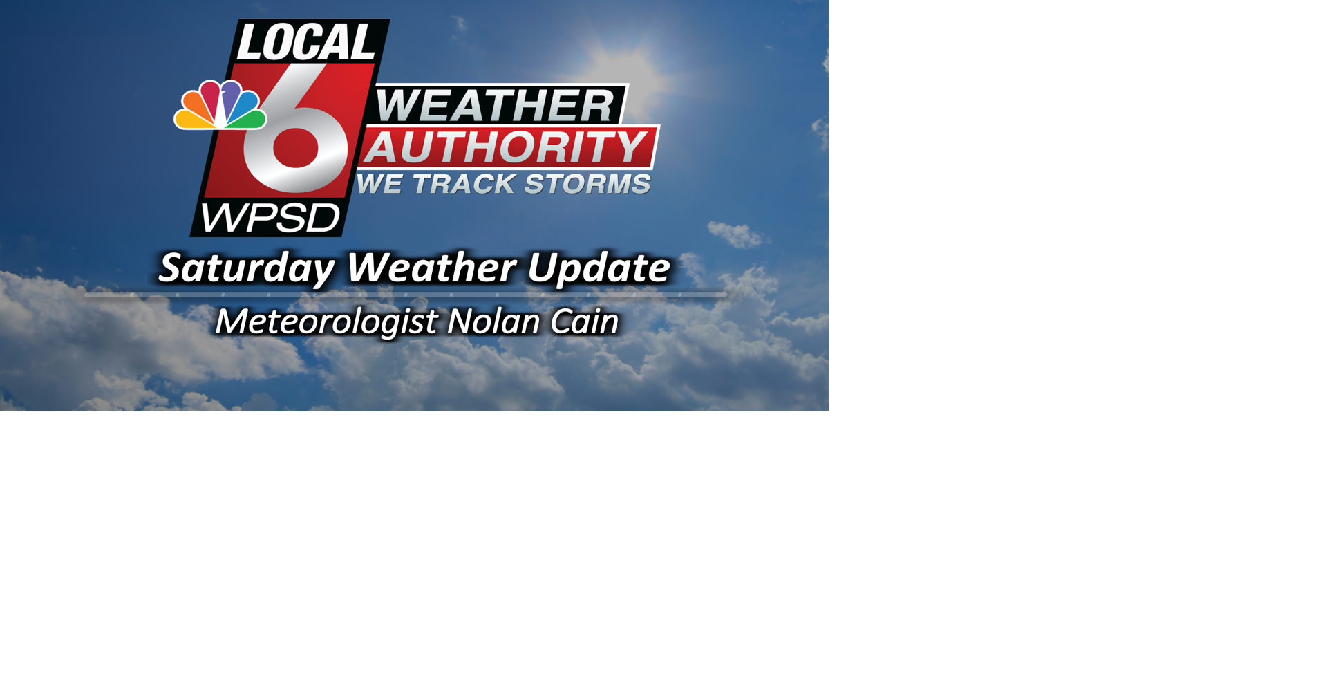 AM Weather: Saturday, June 17th | Your Forecast | WPSD Local 6